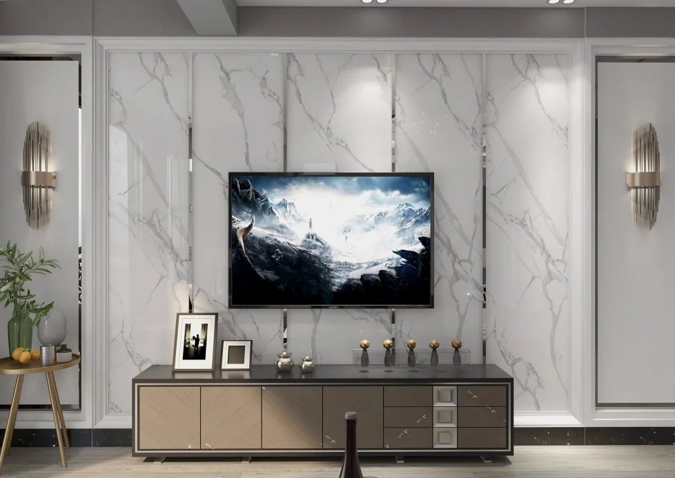 Amer Pvc Marble Alternative Uv Board Personalized Moisture Proof Rotproof Wall Stickers Home ...