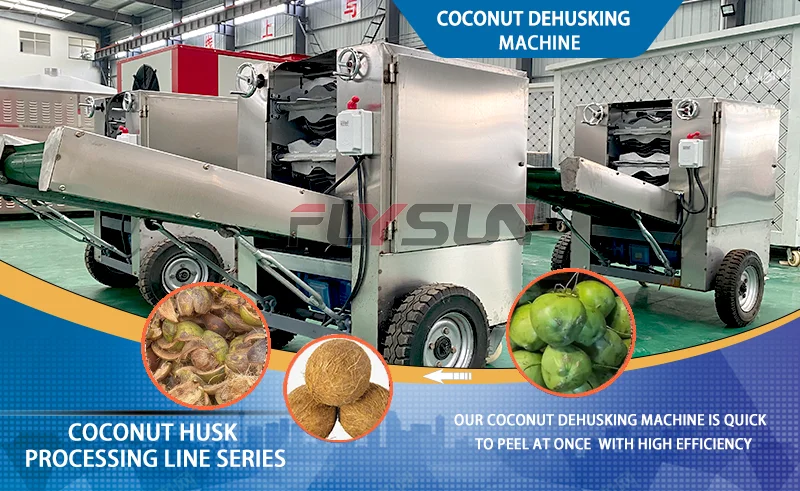 Cheap Coconut Dehusking Machine - High Efficiency & Easy Operation