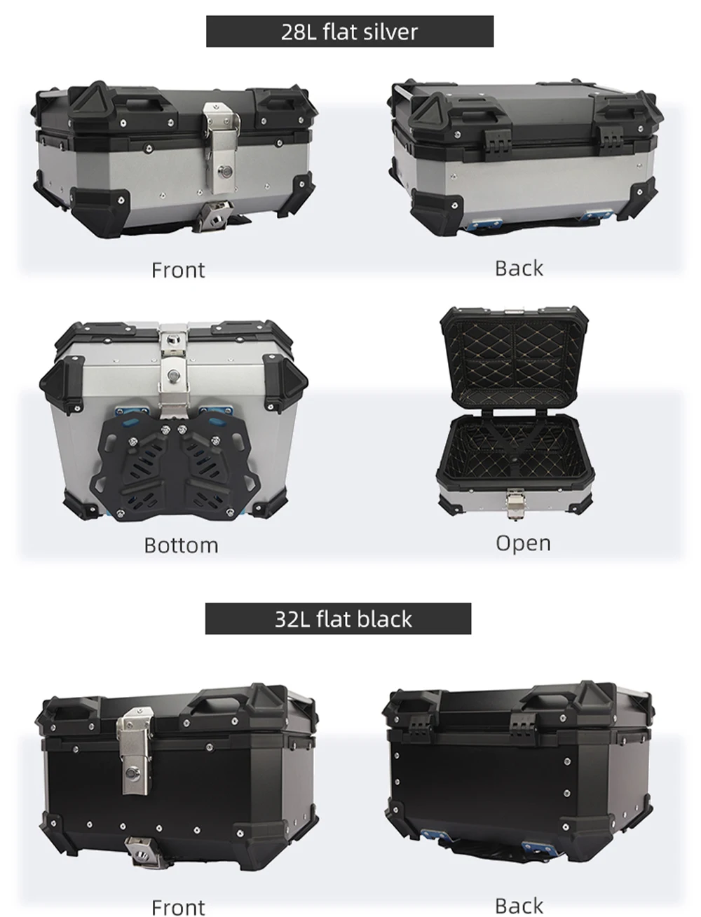 SWEER Motorcycle Tail Boxes - Durable & Waterproof Solutions