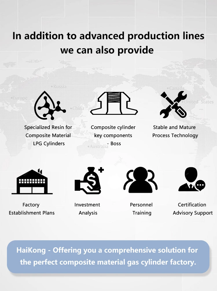 Composite Material LPG Gas Cylinder Production Line Machine