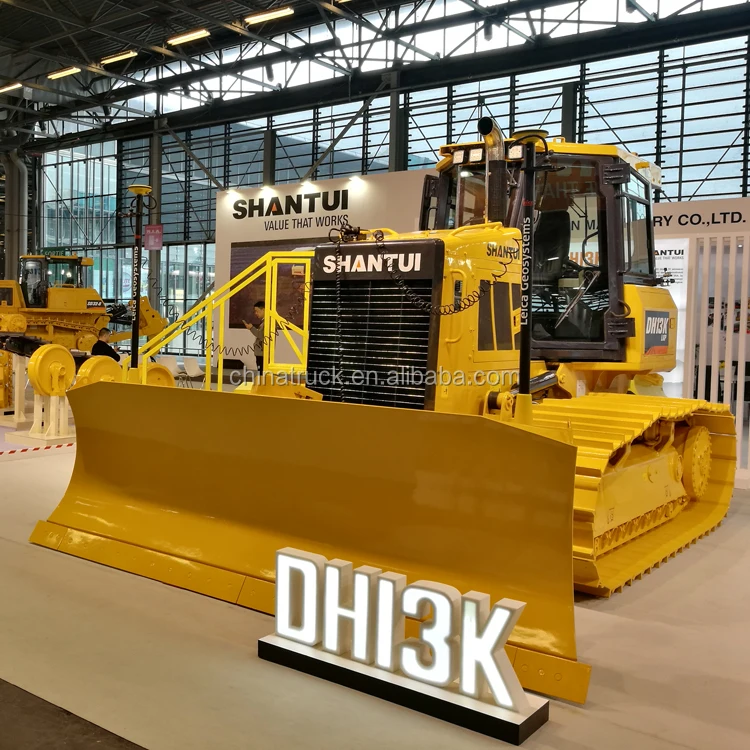 Shantui DH13K Bulldozer - 150HP Crawler for Efficient Dozing