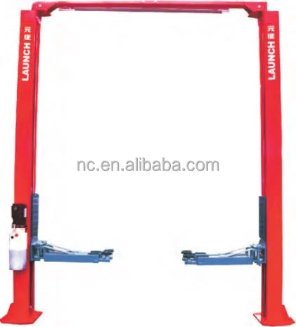 Launch 4000kg Two Post Lift 4t Double Cylinder Hydraulic Gantry Lift ...