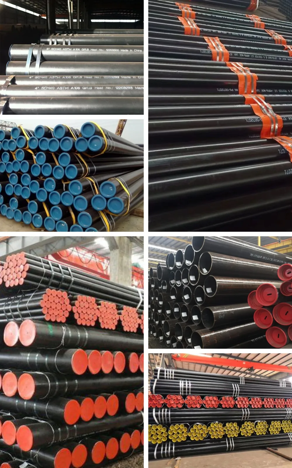 A53 Astm A106 Gr B Black Ms St52 Seamless Pipe Carbon Tube - Buy Astm ...