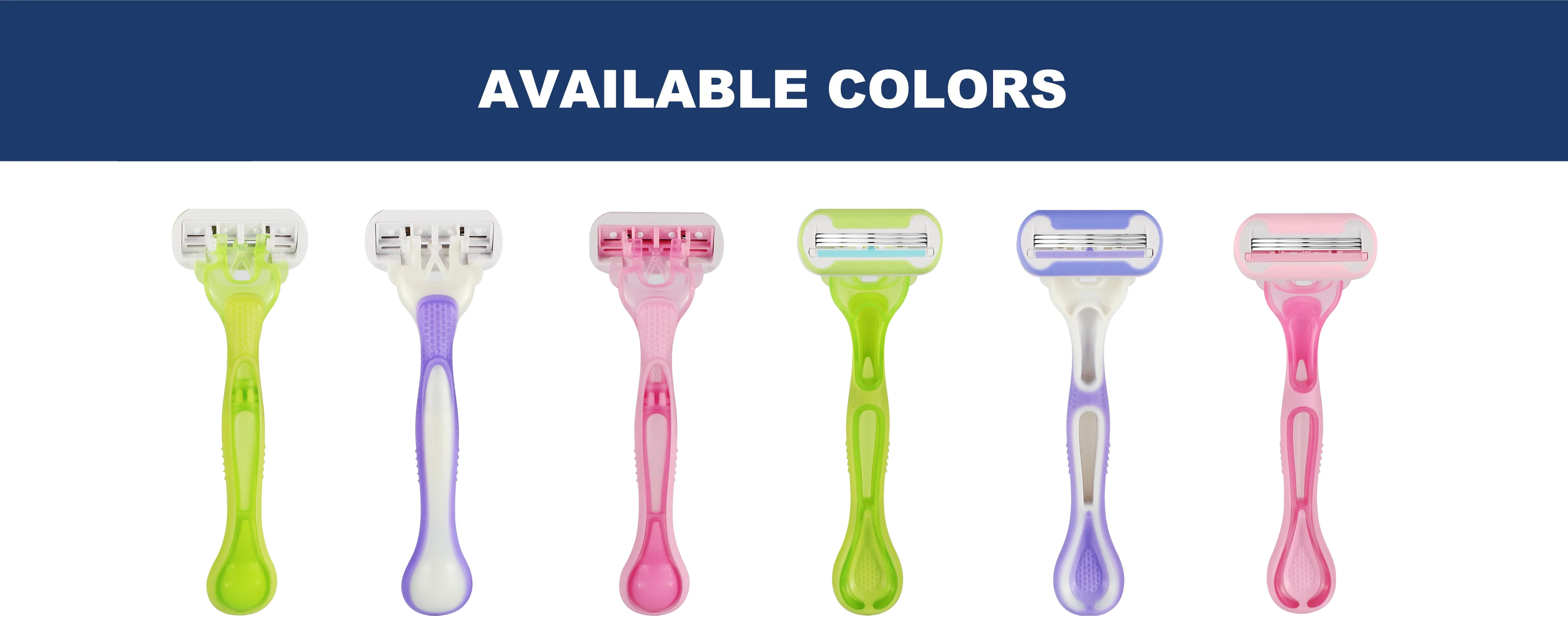 Custom Women Hotel Razor Triple Blade Disposable Shaving Razor - Buy ...