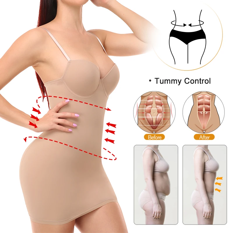 Ladies Bodysuit Shapewear Tummy Control Butt Lifter Shapewear Chest