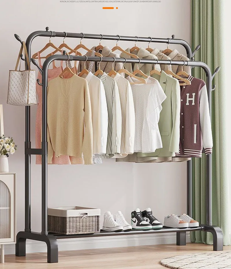 Space-saving Clothes Rack - Versatile & Durable Design