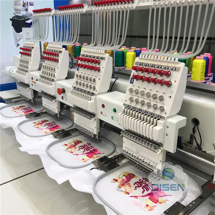 4 Head Computerized Embroidery Machine - Easy to Operate