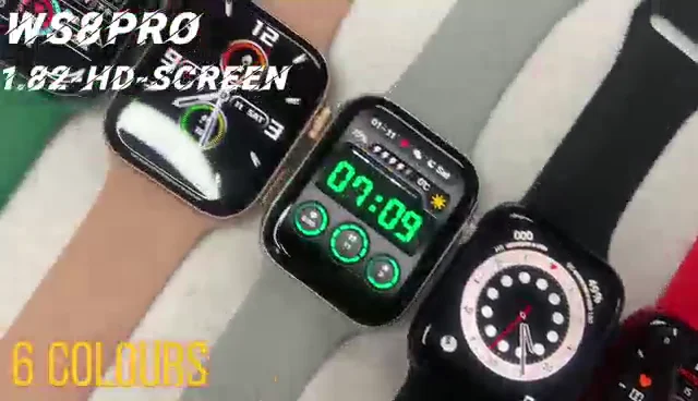 2022 Ws8 Max Smart Watch Ip68 Depth Waterproof Nfc Series 7 Watch7 ...