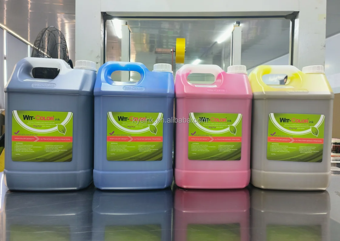 Wit Color Eco Solvent Ink - Perfect for Spectra Starfire 1024 10pl