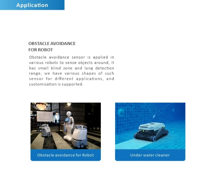 TOF IP67 Waterproof Ultrasonic Sensor for Delivery Robots| Alibaba.com