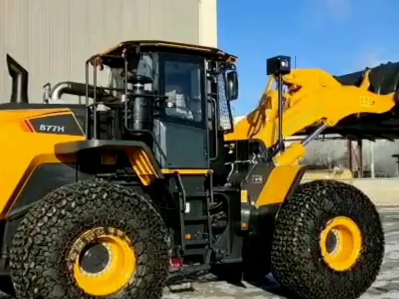 7 Ton Hydraulic Wheel Loader Clg877h With Spare Parts For Sale - Buy ...