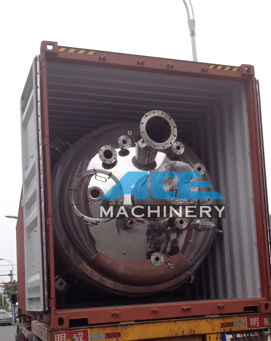 1000l-20000l Continuous Stirred Tank Reactor Industrial Batch Reactor ...