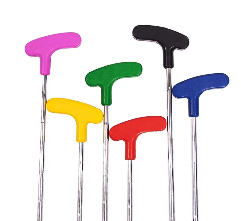 Office Mini Golf Club Putters Custom Logo Double Way Kids Golf Putters ...