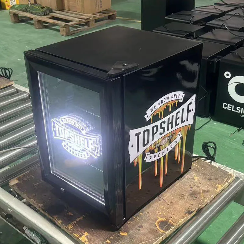 Alibaba.com: 35L capacity, luminous embossed LOGO, mini bar fridge ...