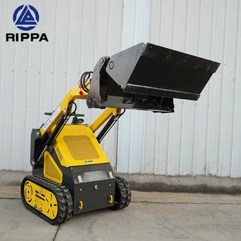 Rippa Skid Steer Loader Mini Tracked Sliding Loader Compact Crawler Mini Skid Steer Loaders Hot ...
