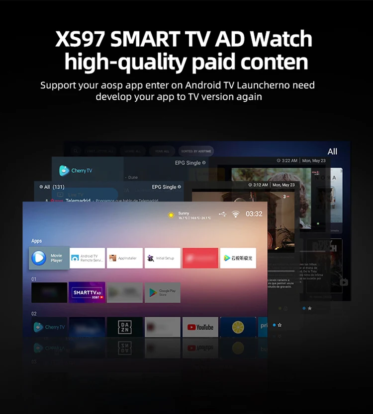Wholesale XS97 Smart Pro - High Quality 4K Android TV Box