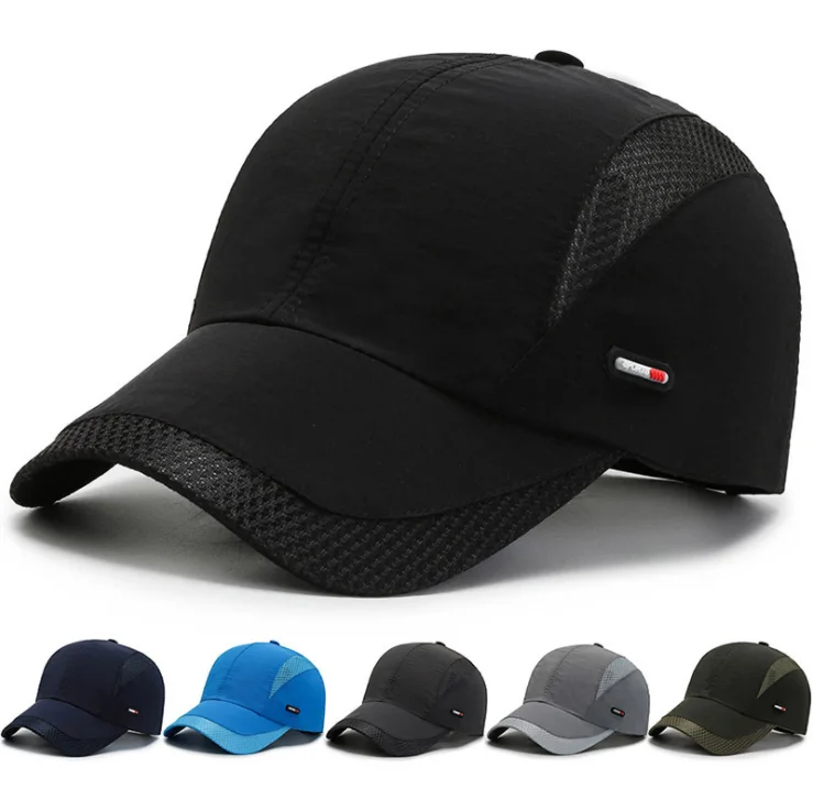 2023 Popular Custom Logo Net Cap Outdoor Sports Baseball Cap Riding ...