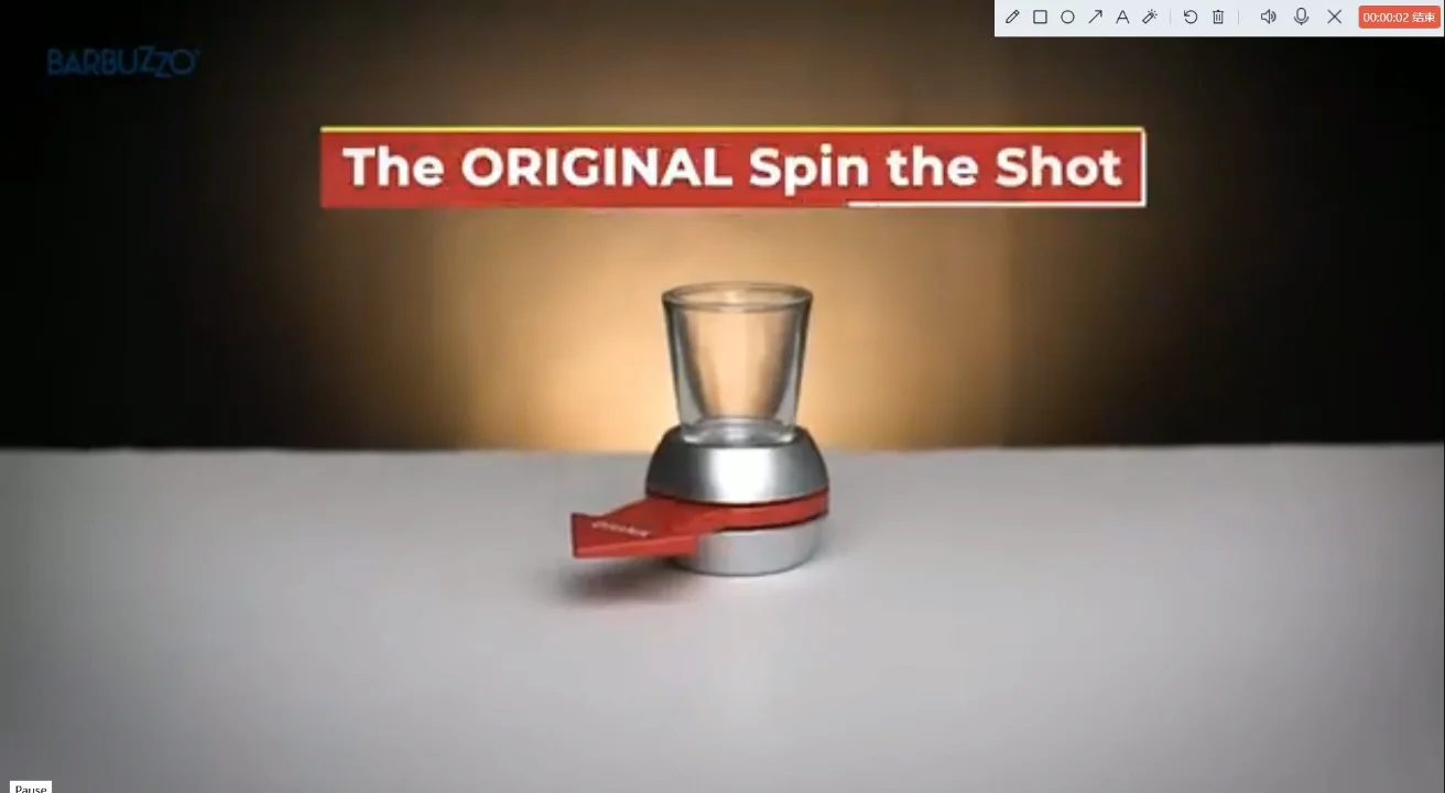 Spin The Shot Arrow Turntable Wine Tool Creative Ktv Bar Accessories ...