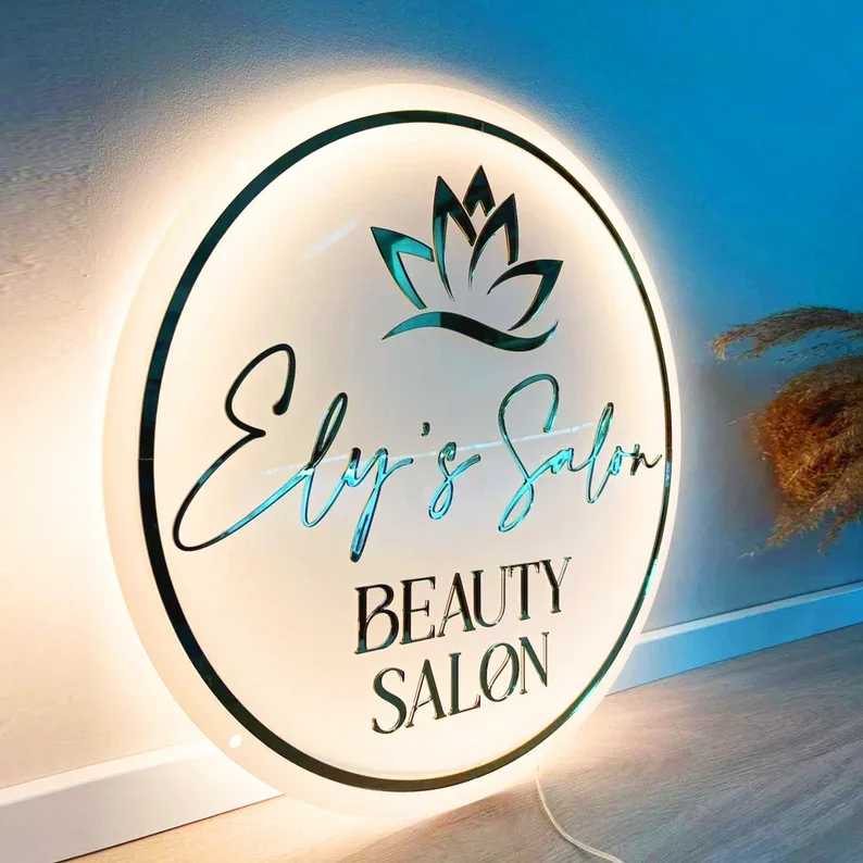 Custom LED Backlit Signs for Business - Illuminate Your Logo