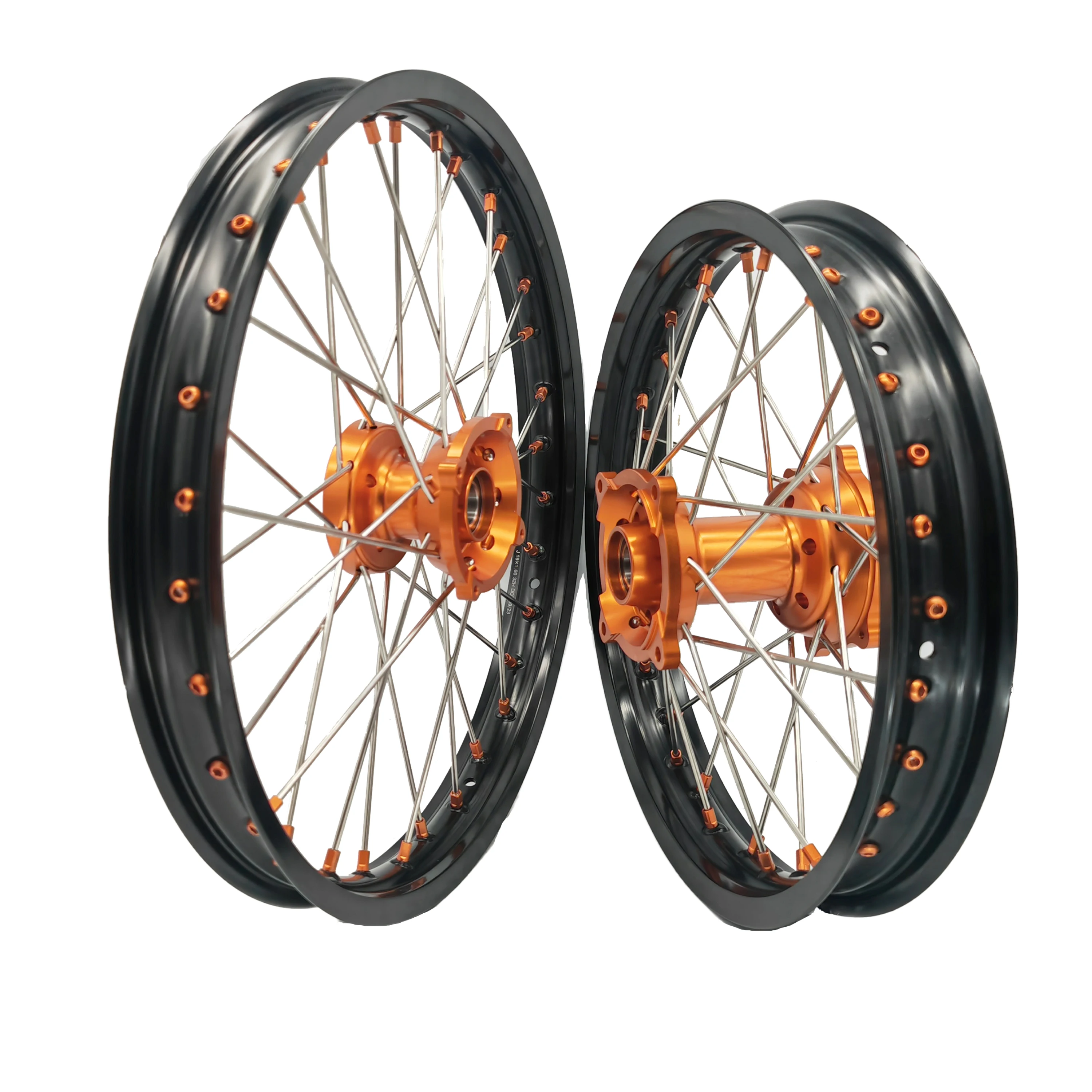 KTM SX 85 Spoke Motocross Wheels - Durable & High Performance