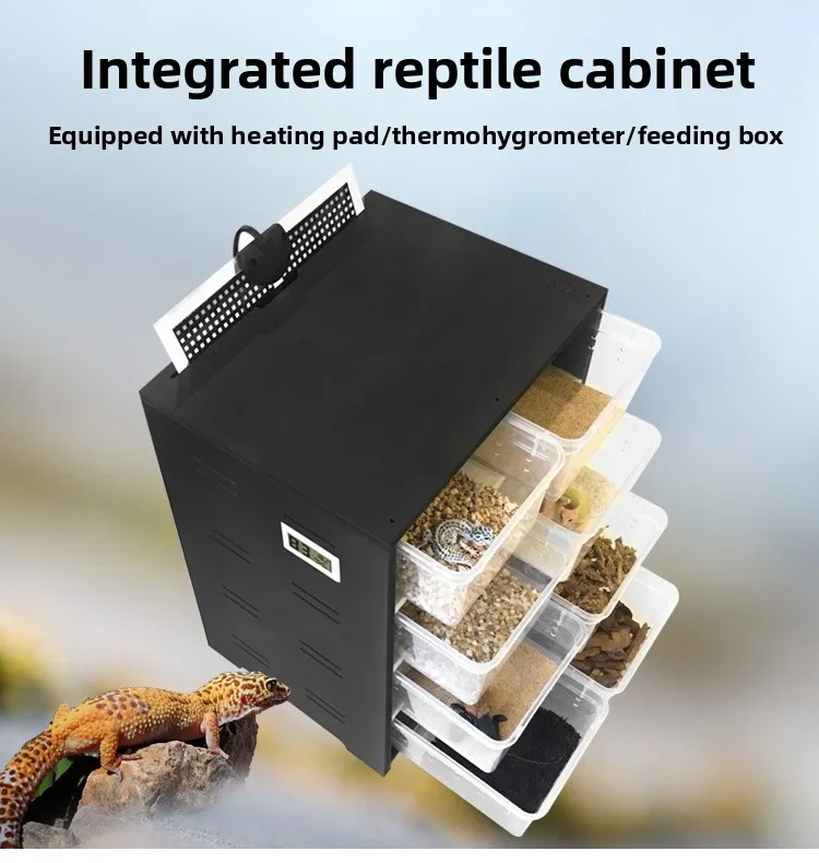 Reptile Cage, Climbing Box, Pet Cage, PVC Insulated and Heated Breeding ...
