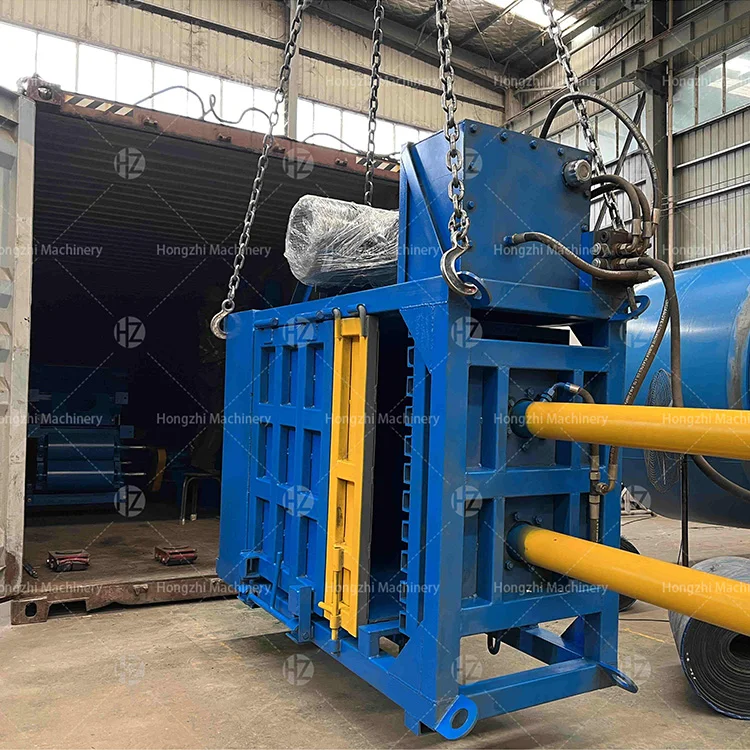 Plastic Waste Baler Waste Carton Baler Vertical Baler Waste Paper ...