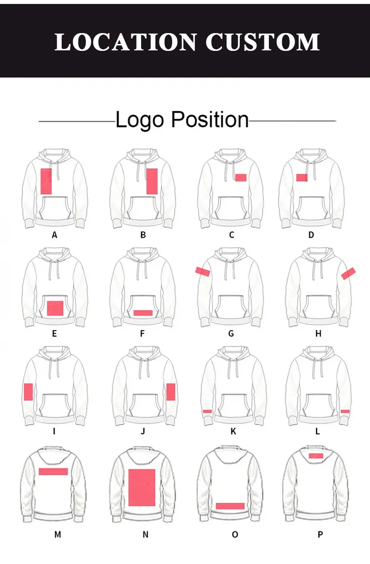 Men's Custom Heavyweight Hoodies - Oversized & Logo Printing