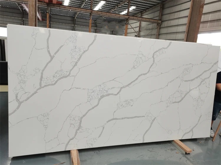 Caesarstone Calacatta Laza Modern Design Artificial Stone Countertop ...