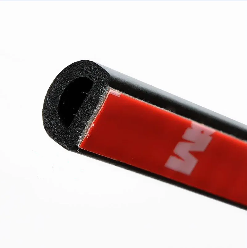 Durable Rubber Self-adhesive D Gasket Epdm Seal Strip Foam Rubber D ...