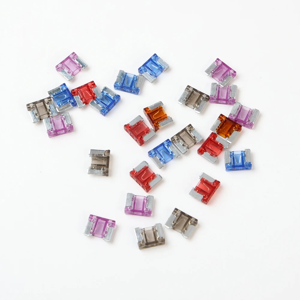 30a 32v Small Mini Pc Shell Zinc Alloy Sharp Flat Foot Car Fork Fuse ...