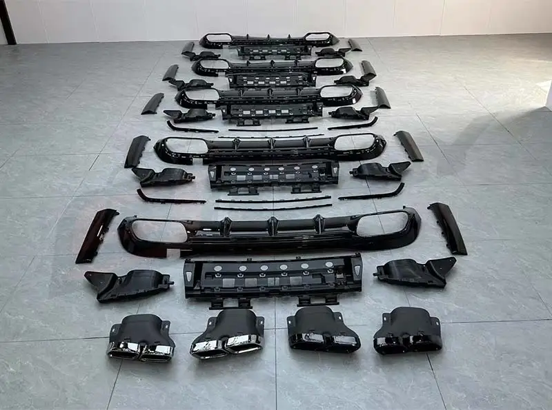 Car Diffuser for Benz S Class W223 Upgrade S63 S65 Rear Diffuser ...