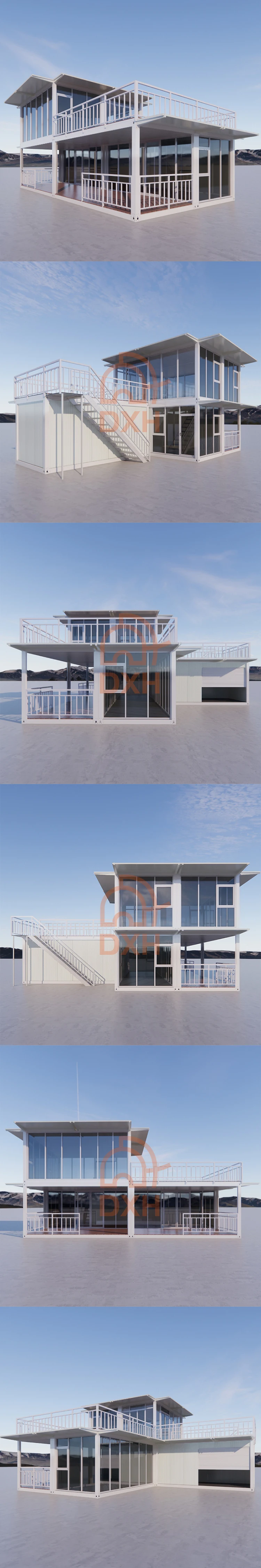 20ft Prefab Small Turnkey Modular Base Frame Container Prefabricated ...