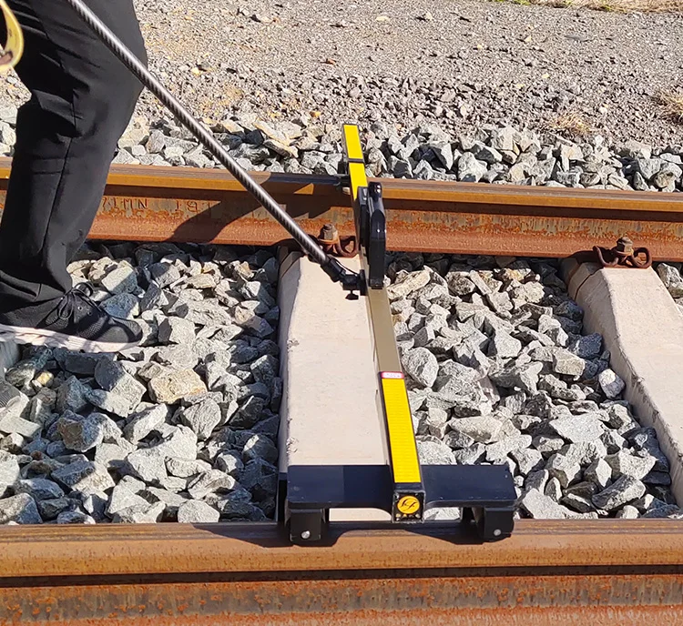 GEISMAR AMBER Digital Track Geometry Trolley - Precision Rail Measurement