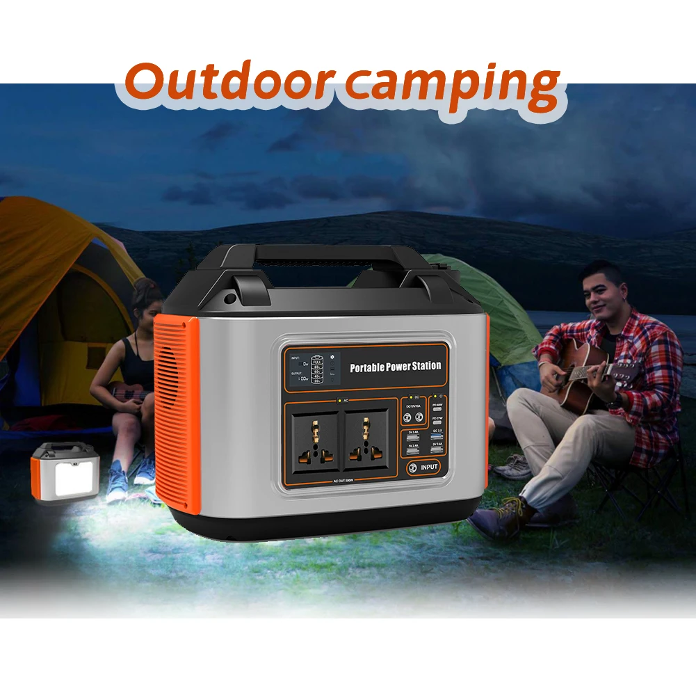 All In One 500w 486wh Portable Storage Battery Power Bank Ac Output ...