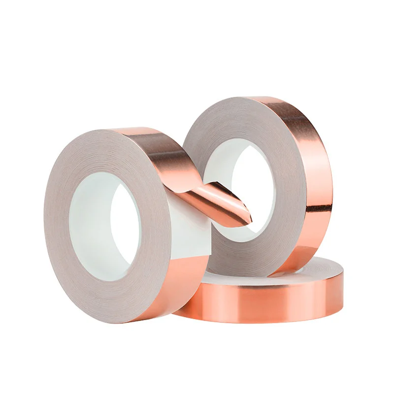 Single Double Side Electrically Conductive Thin Copper Foil Earthing ...