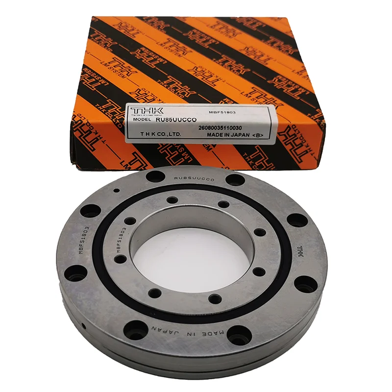 Japan Thk Ru85 Ru85uu Ru 85 Ru42uuco Ru85uucc0p5 Ru85uucc0p2 Cross Roller Bearing Slewing Forged ...
