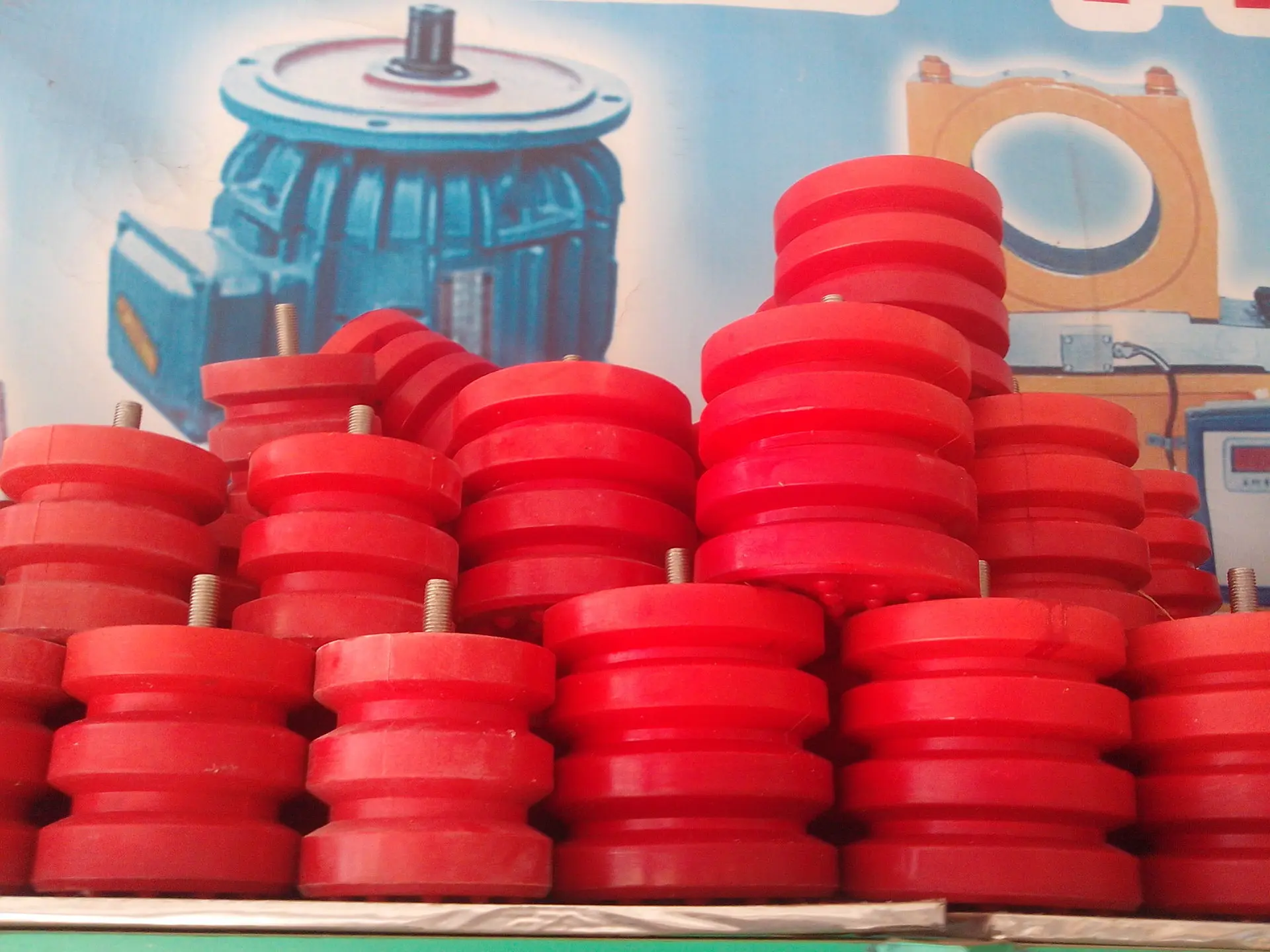 Superior Performance Cast Polyurethane Rubber Buffer Stopper For ...