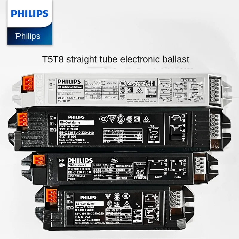 Philips T8 Electronic Ballast - Efficient Lamp Rectifier
