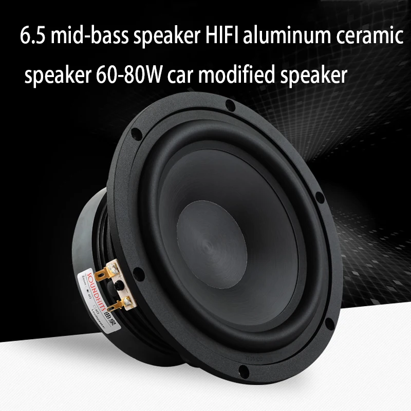 6.5-inch Mid-Bass Woofer Speaker Unit for HIFI Audio
