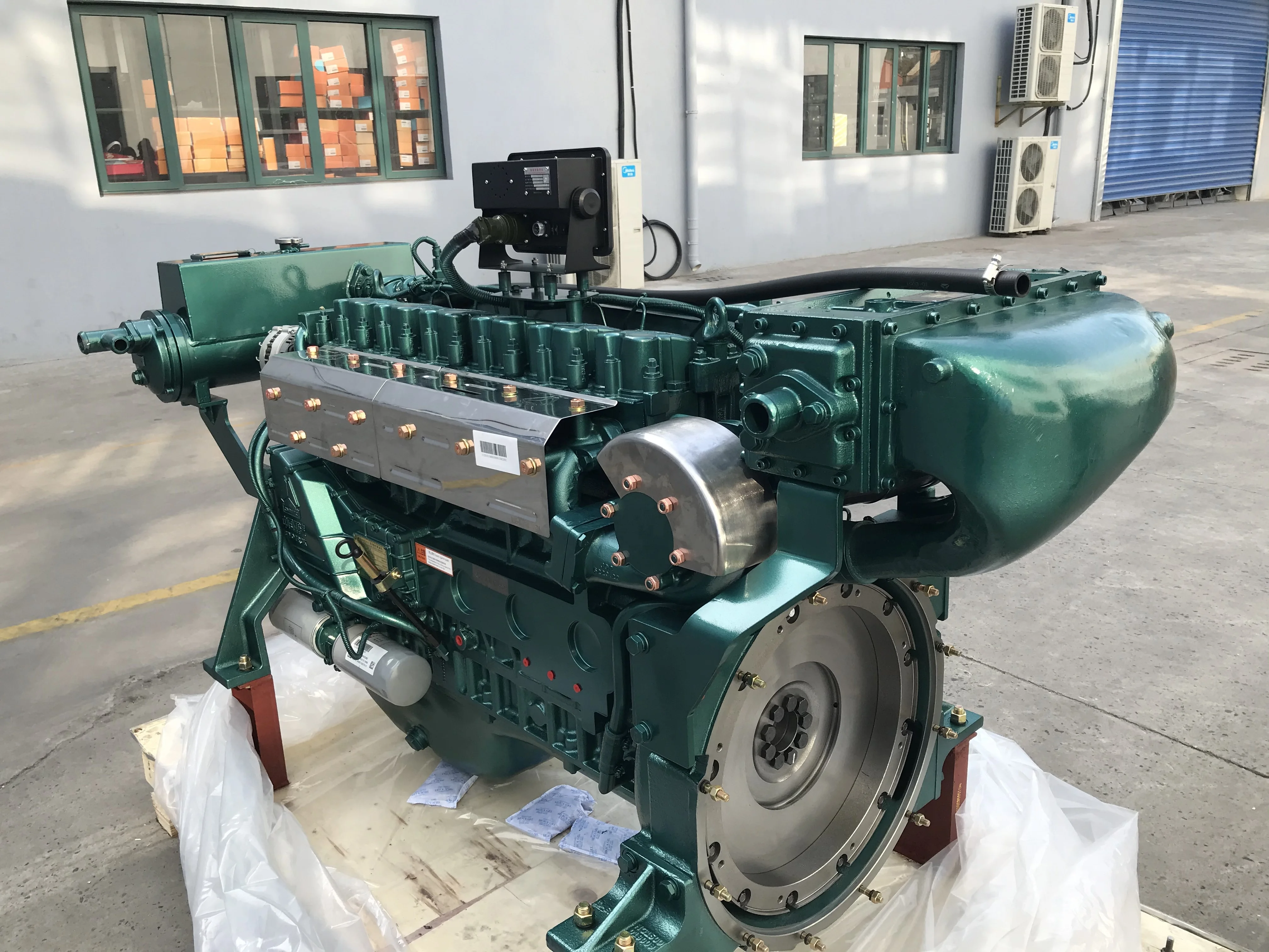 Sinotruk Wd615 Series Turbocharged And Intercooled Marine Diesel Engine ...