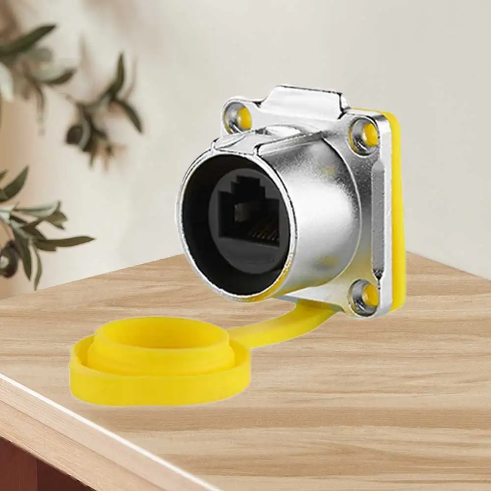 Oswell Dual Panel Mount Shielded Weatherproof Connector - Buy Shielded ...