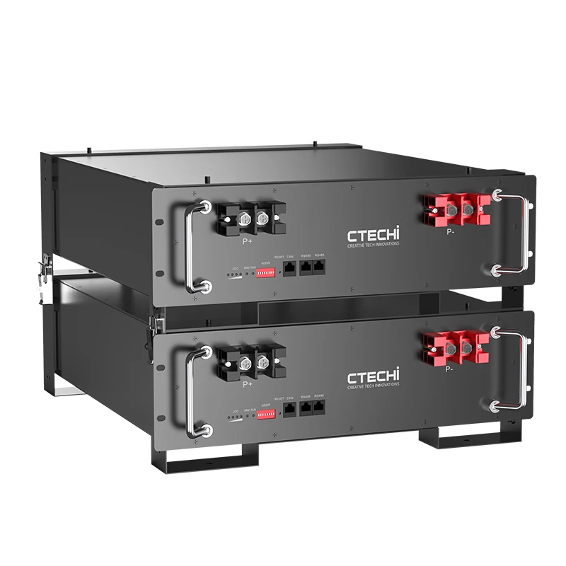 Modular Stackable Rack Design 48v 100Ah 200Ah LiFePO4 Battery Pack with ...