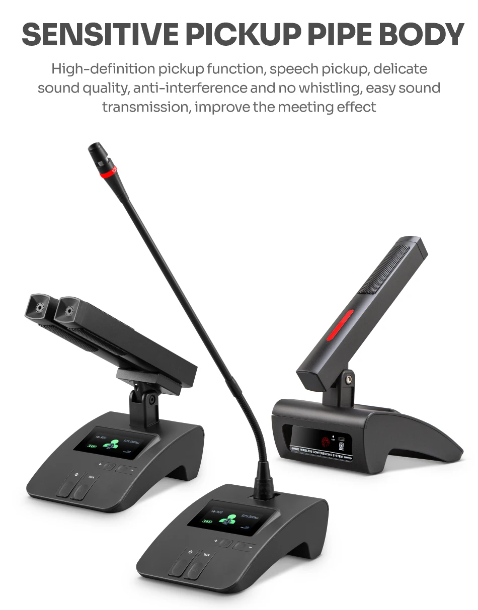 2Pinout Preamp Electret Condenser Gooseneck Conference Microphone Stand ...