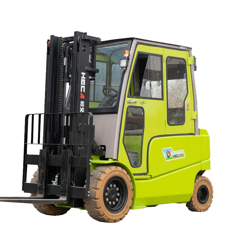 Alibaba.com: Heca Electric Forklift 5.0 Ton with Dual Motor and Front ...