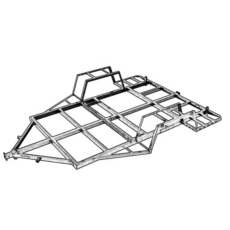 Camping Trailer Frame - off-Road Camper Base Teardrop Trailer Frames