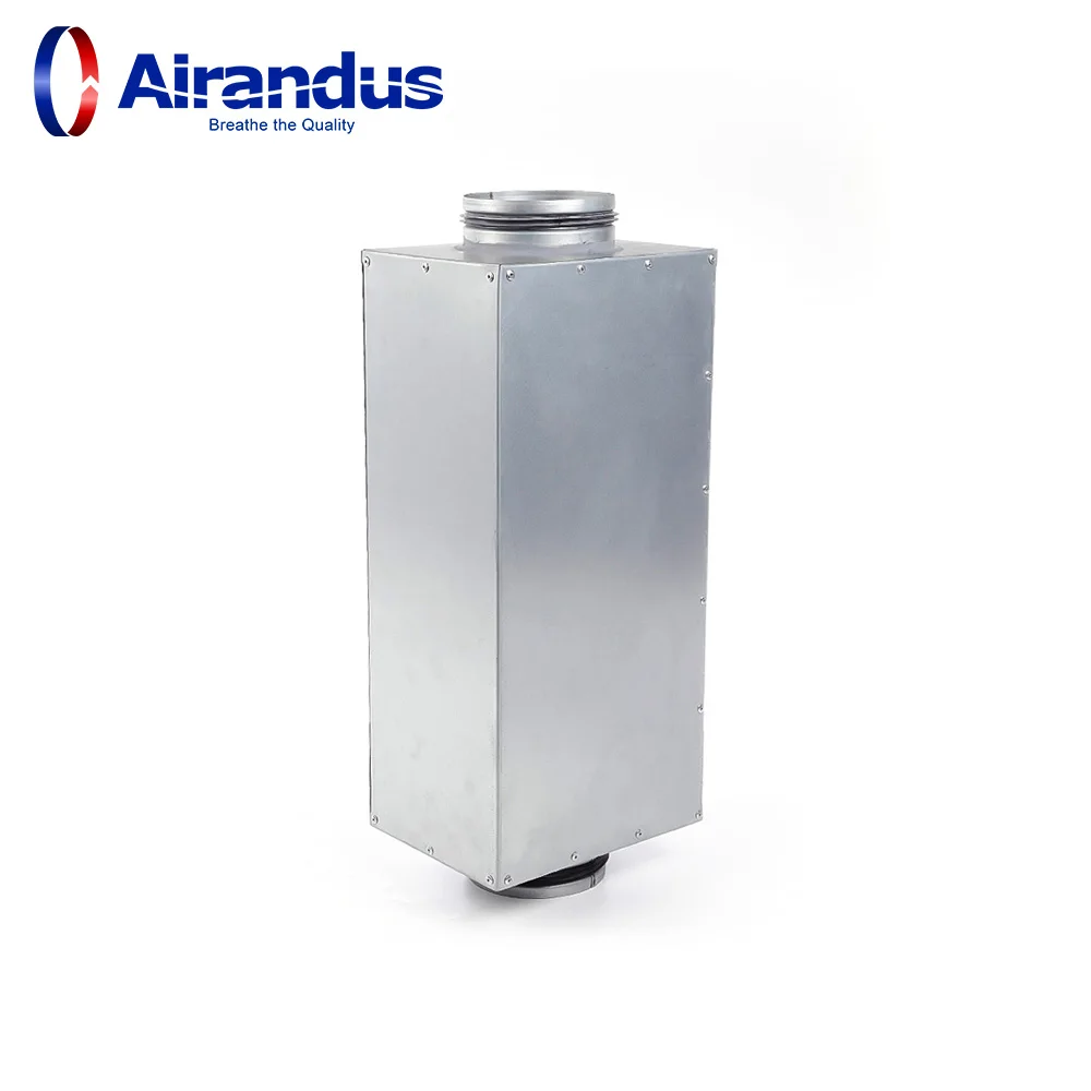 Galvanized Steel Ventilation Silencers for Noise Reduction