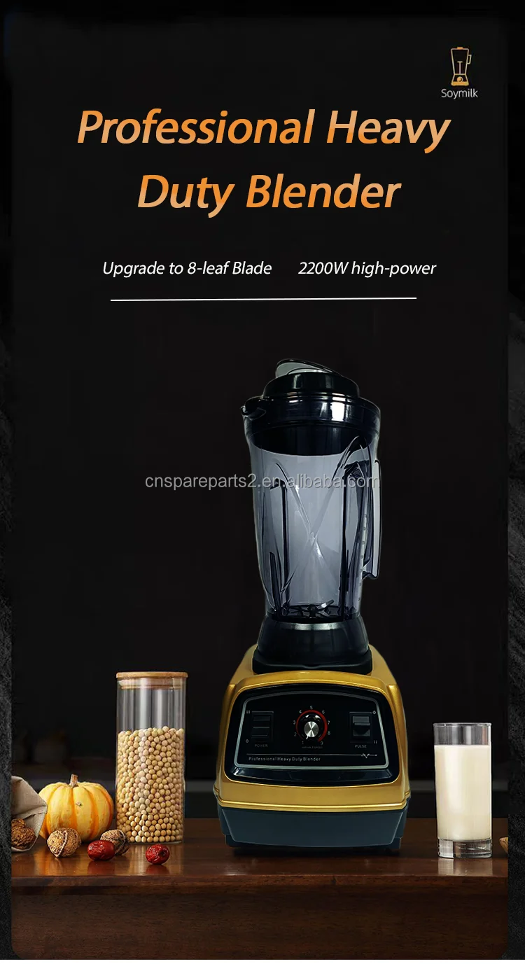 2200w Automatic Powerful Commercial Blender And Juicers Smoothie Four ...