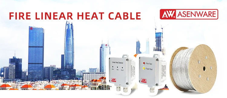 Fire Alarm Digital Linear Heat Detection Cable - 68/88/105/138/180 Degree
