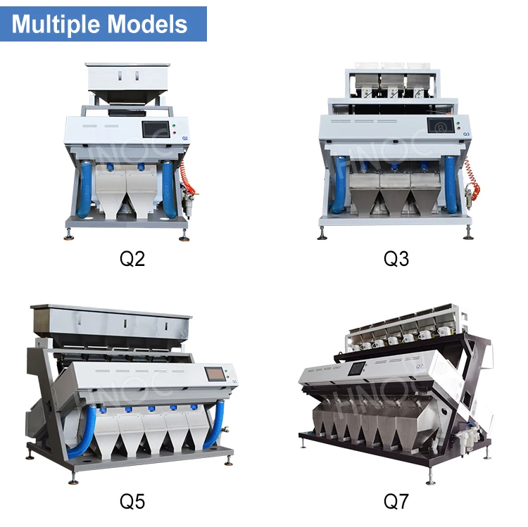 HNOC Intelligent Macadamia Nut Ccd Cashew Sort Machine Rice Selector ...