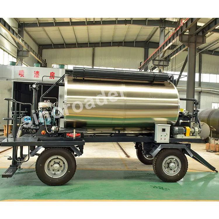 3000L Manual Bitumen Sprayer Trailer - Efficient Asphalt Distributor